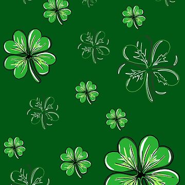 "Irish Shamrock - Do I feel Lucky?" Sticker for Sale by Bdesigns2018 ...