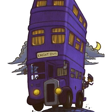 "Magic Transport Knight Bus" Sticker for Sale by Jiannanzzxxx | Redbubble