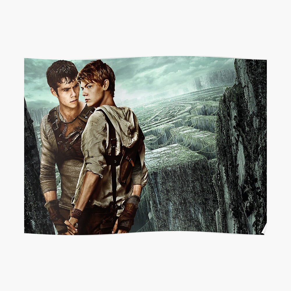 "Newt X Thomas - Maze Runner" Poster by AngeliaLucis | Redbubble