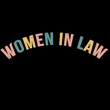 "women in law" Sticker for Sale by JavierShih | Redbubble