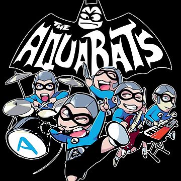 "Aquabats" Sticker for Sale by Nakirdala | Redbubble