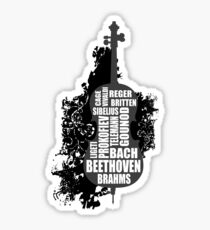 Composers: Stickers | Redbubble