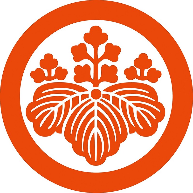 "Kamon of Hideyoshi Toyotomi" by YUJI KITANO | Redbubble