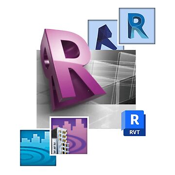 "Revit Logo History" Sticker for Sale by CreatorHub | Redbubble