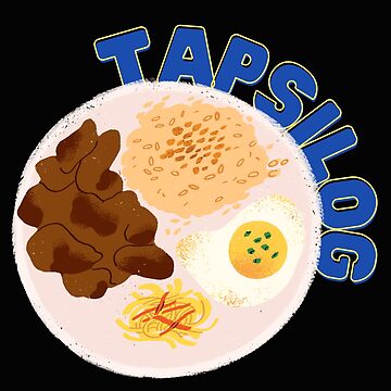 "Tapsilog" Sticker for Sale by Minani09 | Redbubble