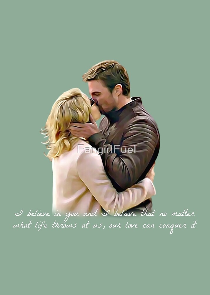 "Olicity Wedding Vows - I Believe In You And I Believe That No Matter ...