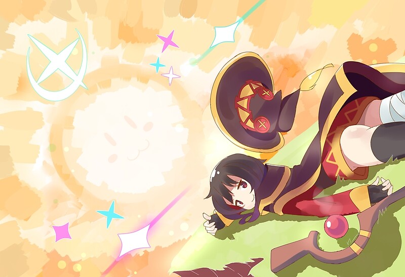 "Megumin - Explosion!!" by Phib | Redbubble