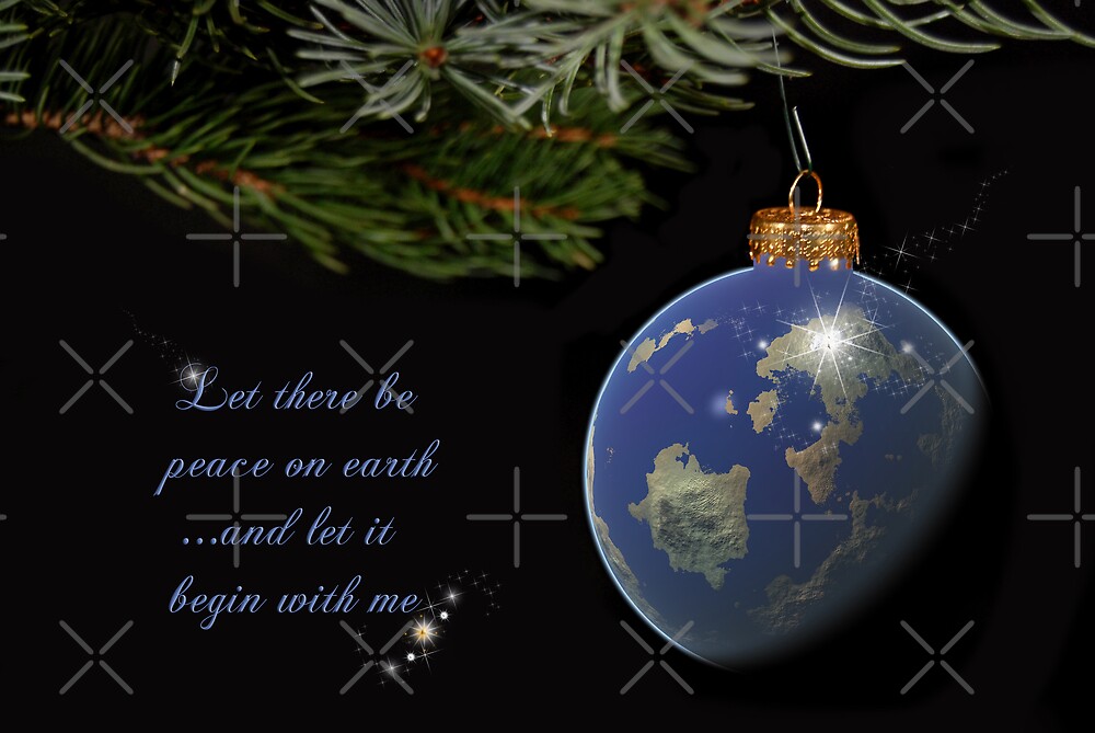 "Peace On Earth" by Maria Dryfhout | Redbubble