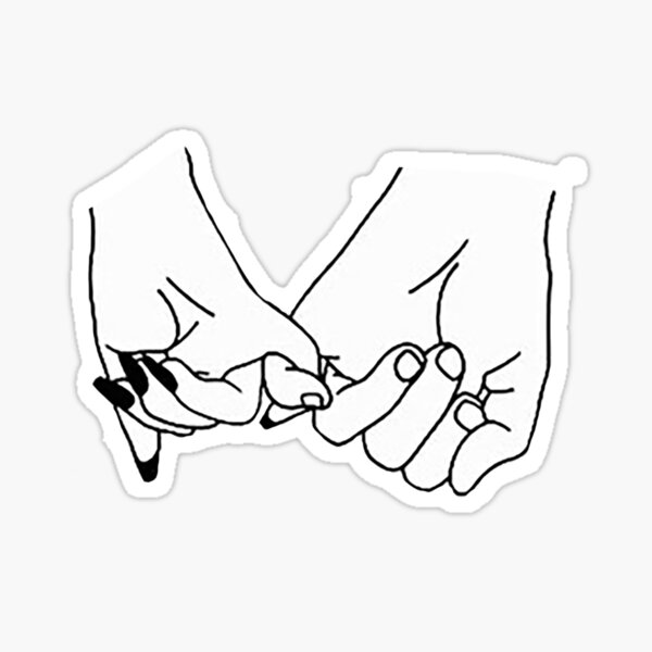Pinky Promise Stickers | Redbubble
