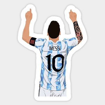 "Leo Messi sticker" Sticker for Sale by yourfavuser | Redbubble