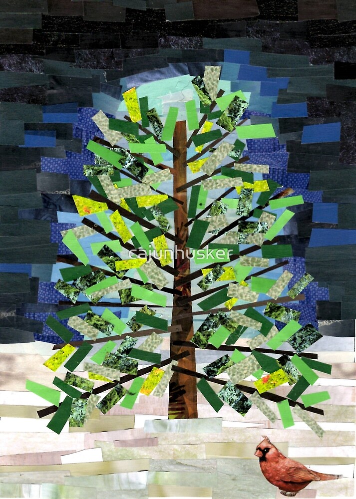 "Pine Tree Collage" by cajunhusker | Redbubble