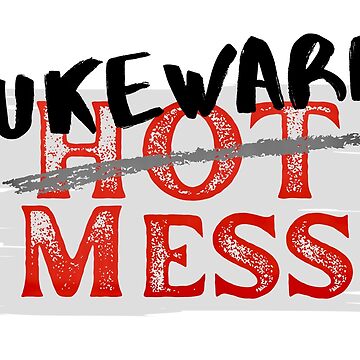 "Lukewarm Mess" Sticker for Sale by McCallnWaldo | Redbubble
