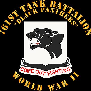"Army - 761st Tank Battalion - Black Panthers - WWII" Photographic ...