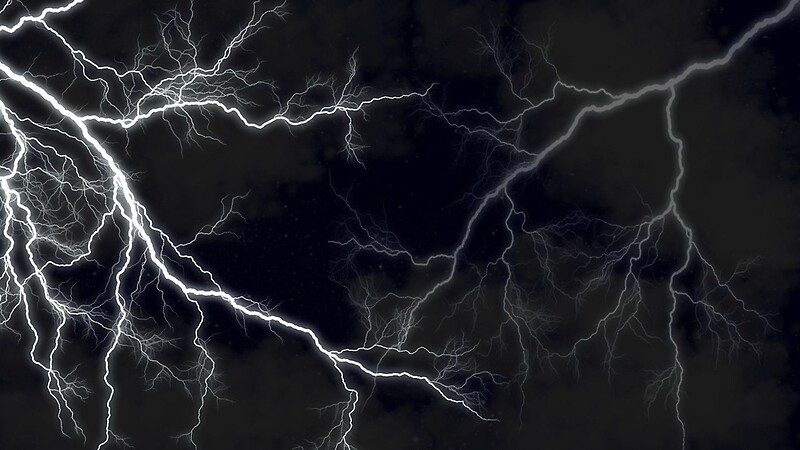 "Lightning Crackle" by ATomei25 | Redbubble
