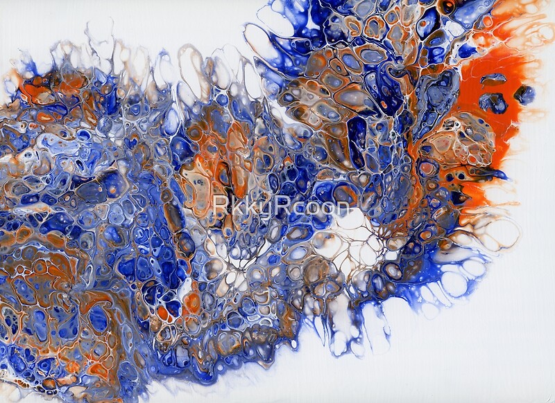 "Team Splash, Orange and Blue" by RkkyRcoon | Redbubble