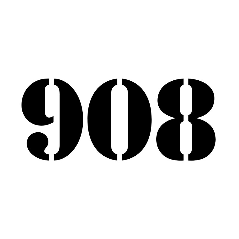 "908 New Jersey Area Code" by FreshPrintzz | Redbubble