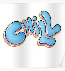 Bubble Letters: Posters | Redbubble