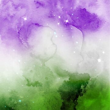 "Genderqueer Subtle Pride" Sticker for Sale by Pridish | Redbubble