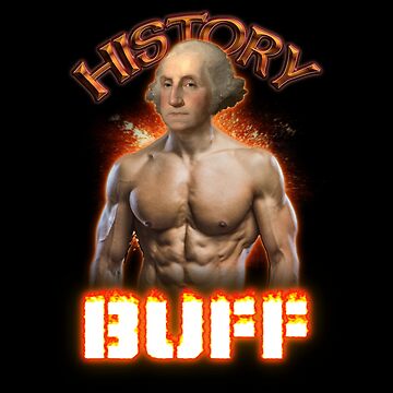 "History Buff George Washington" Sticker for Sale by snazzyseagull ...