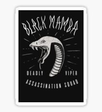 Black Mamba Stickers | Redbubble