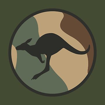 "RAAF Camouflage Roundel" Sticker for Sale by StrongVlad | Redbubble