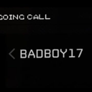 "BadBoy17 Tag" Sticker for Sale by cybarchangel | Redbubble