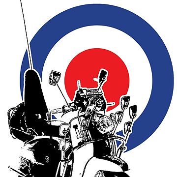 "Scooter target - Mods 2" Greeting Card for Sale by masterchef-fr ...
