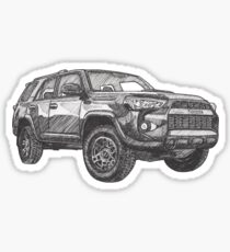 Toyota 4runner Stickers | Redbubble