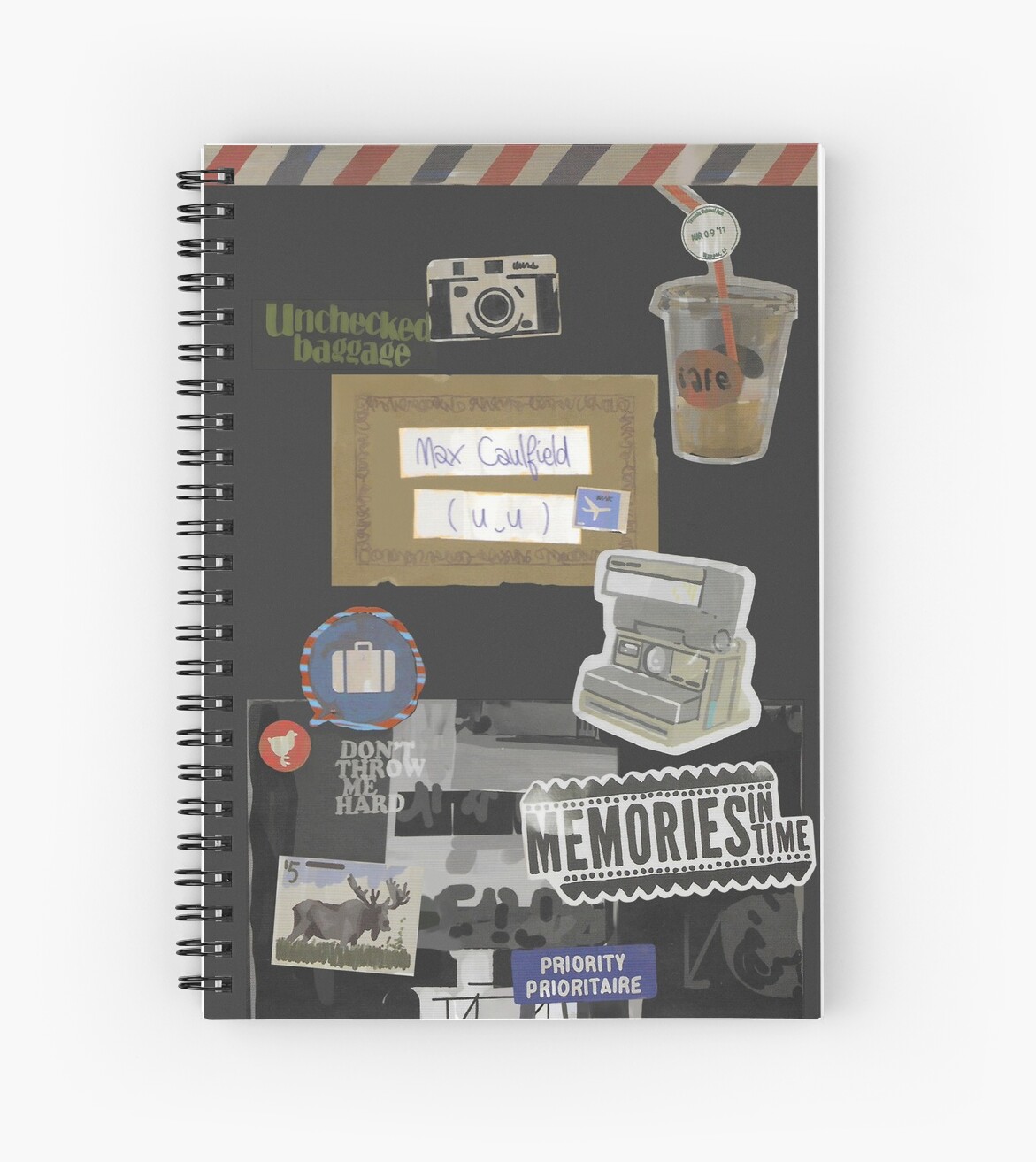 "Max Caulfield Journal" Spiral Notebook by airbearornelas | Redbubble