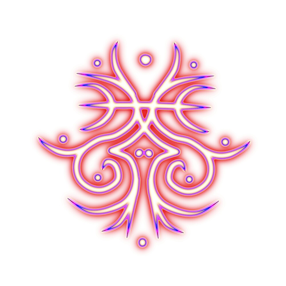 "Sigil for strength and courage " by Wolfofantimony | Redbubble