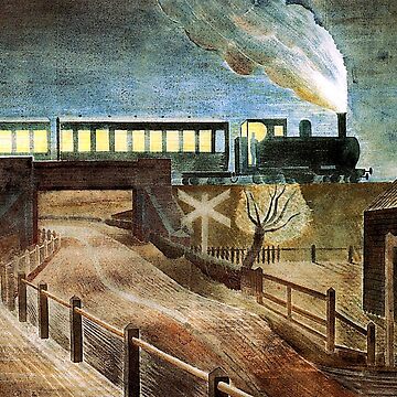 "Ravilious Artworks | Eric Ravilious Train Landscape" Coffee Mug for ...