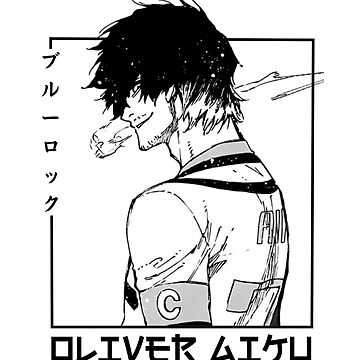 Sticker for Sale mit "Oliver Aiku Blue Lock" von yoku-mieru | Redbubble