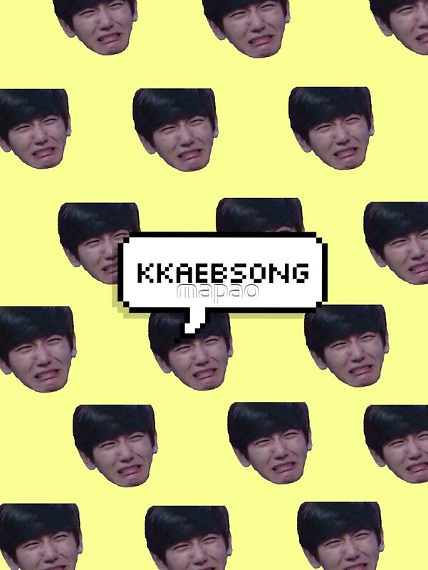 "Byun Baekhyun "kkaebsong"" by mapao | Redbubble