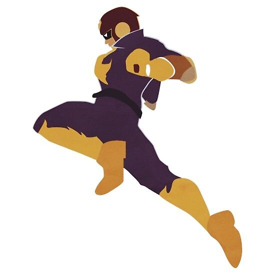 "Captain Falcon Flying Knee" by Longorious | Redbubble