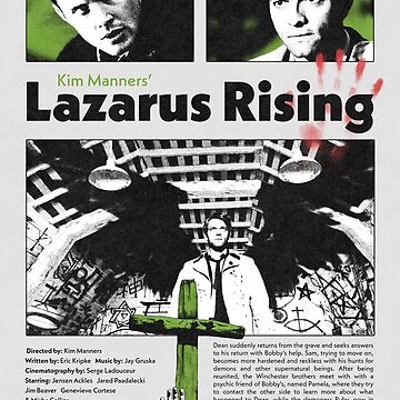 "Lazarus Rising" Poster for Sale by Valentina Almeida | Redbubble