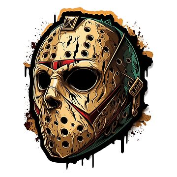 "jason head" Poster for Sale by Deadv | Redbubble