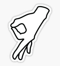 Finger Circle Game: Stickers | Redbubble