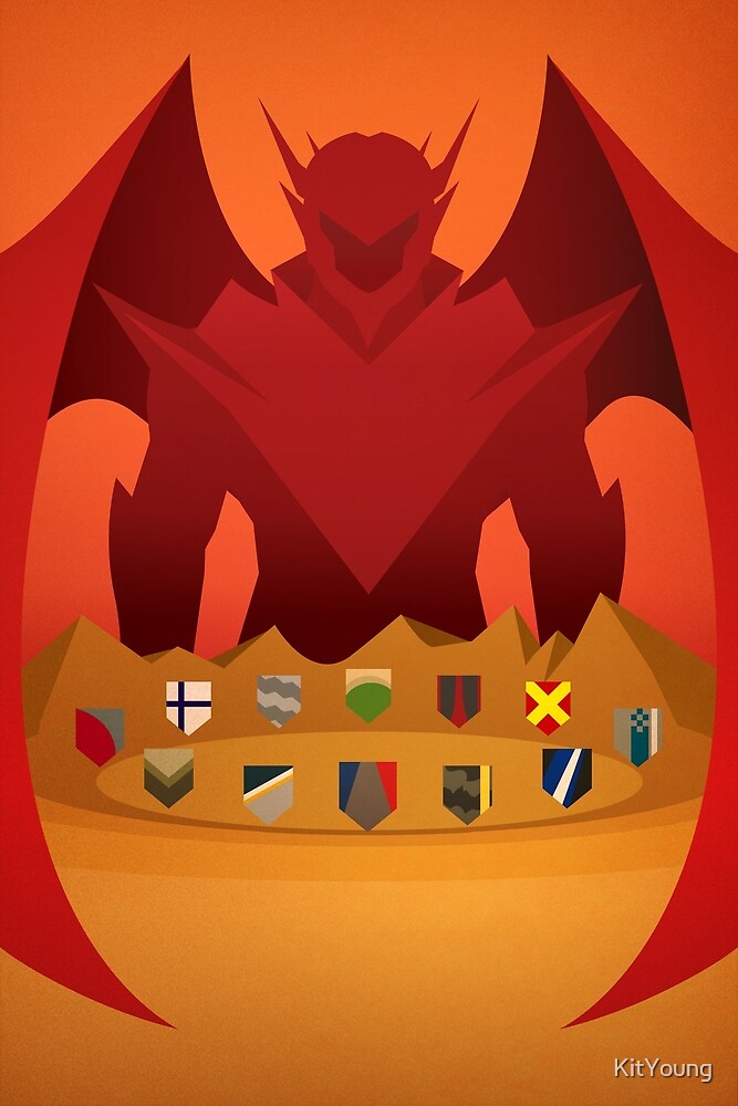 "Ace Combat 0 - Demon Lord" by KitYoung | Redbubble