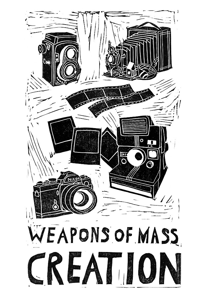 "Weapons Of Mass Creation - Photography " by Bianca Green | Redbubble