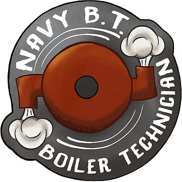 "Navy B.T. (Boiler Tech) Sticker Color" Sticker for Sale by tshirtinked ...