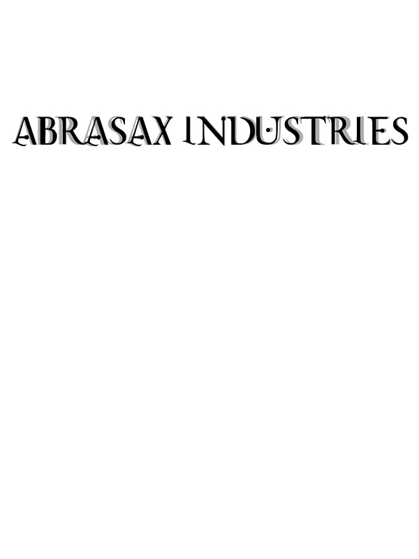 "Abrasax Industries Text Logo Jupiter Ascending" by PorscheJones ...