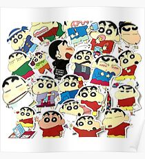 Shin Chan: Posters | Redbubble