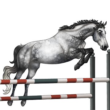 Sticker mit "Springendes Pferd" von Chilie | Redbubble