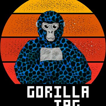 "Gorilla tag pfp maker Gorilla Tag Blue Lava vintage Active " Sticker ...