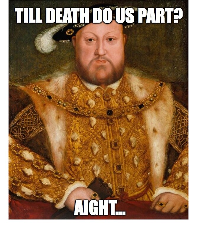 "Funny Henry VIII Meme T-Shirt" Posters by MerchDudes | Redbubble