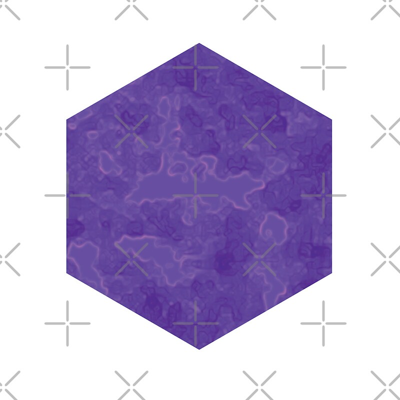 "Legacy Violet Hexagon Background" by ankker | Redbubble