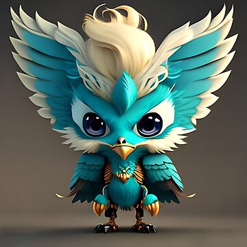 "Cute chibi harpy" Sticker by Igorlegrand | Redbubble