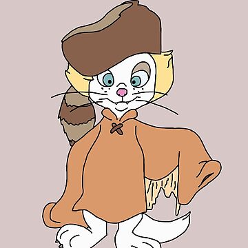 "Rock-a-Doodle Edmund Cat" Sticker for Sale by GoneawayGames | Redbubble