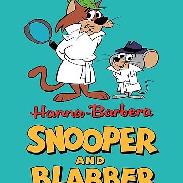 "Super Snooper & Blabber Mouse" Apron for Sale by Pop-Pop-P-Pow | Redbubble