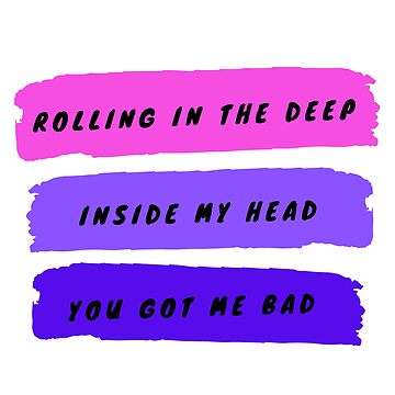 "case 143 lyrics" Sticker for Sale by ineedastepstool | Redbubble
